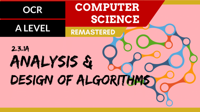 147. OCR A Level (H046-H446) SLR25 – 2.3 Standard algorithms - Craig 'n' Dave