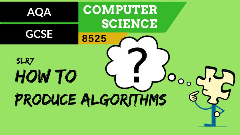 39. AQA GCSE (8525) SLR7 – 3.1 Tracing algorithms - Craig 'n' Dave