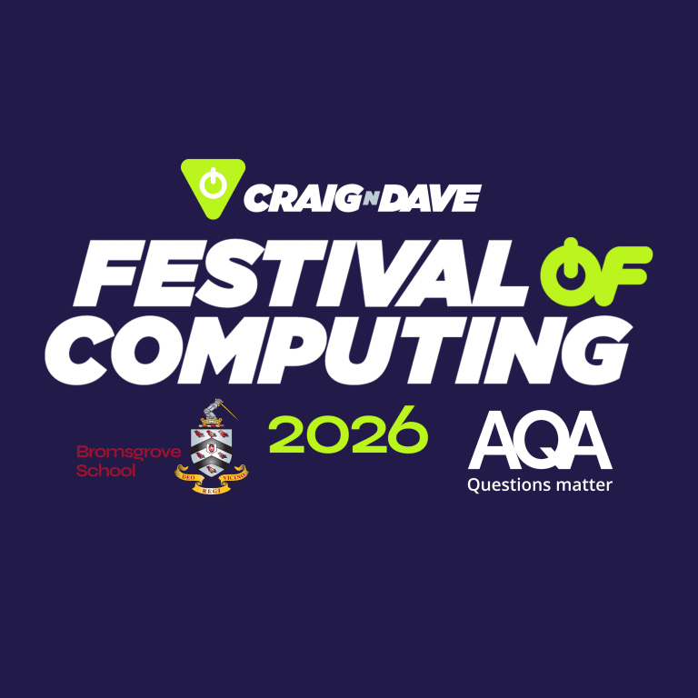 Festival of Computing Ticket (refunded on attendance) - Craig 'n' Dave